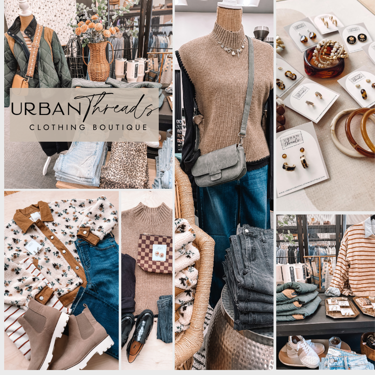 Urban Threads Clothing Boutique Online and in Milbank, SD